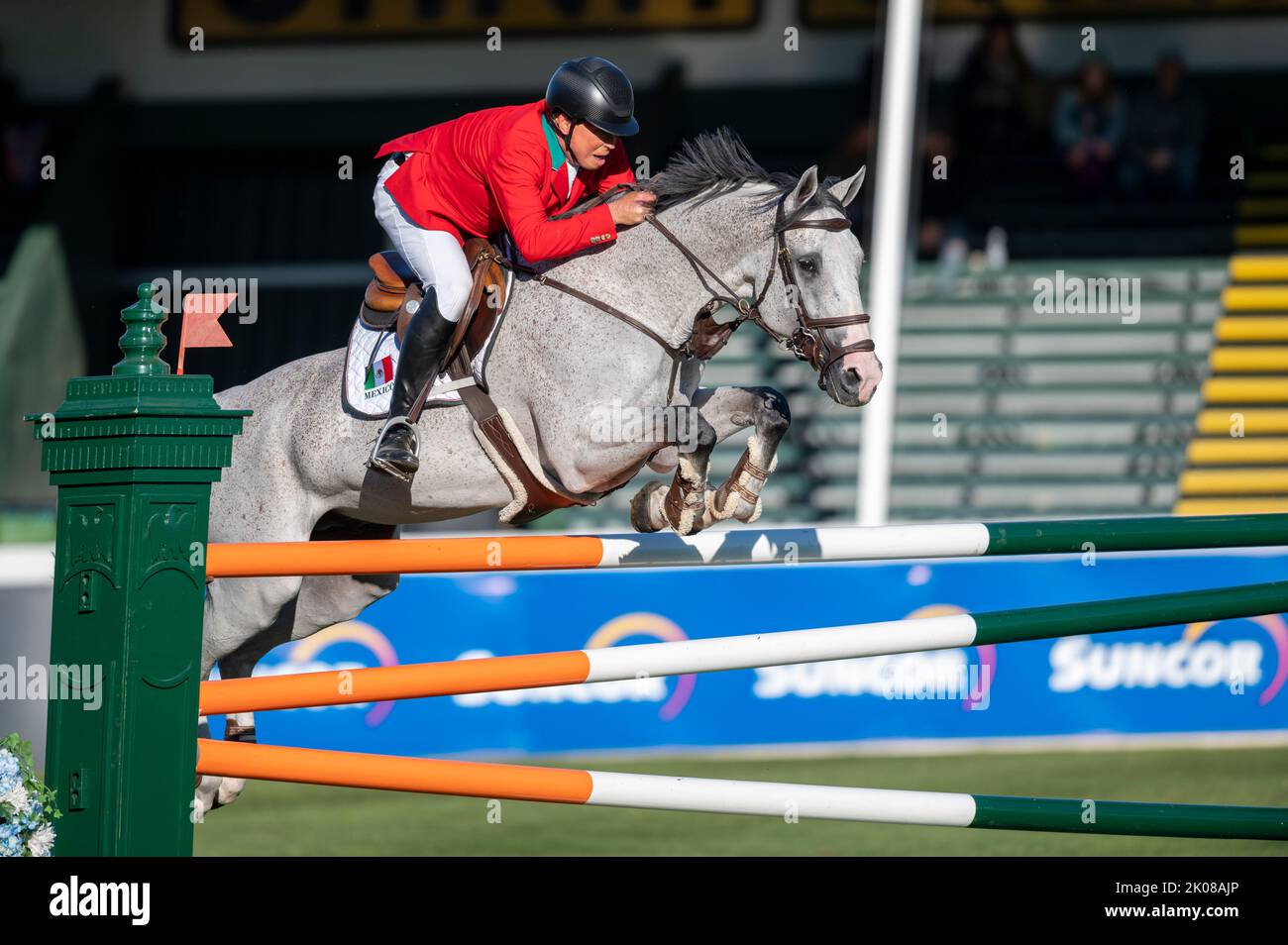 Calgary, Alberta, Canada, 2022-09-09, Federico Fernandez (MEX) riding ...