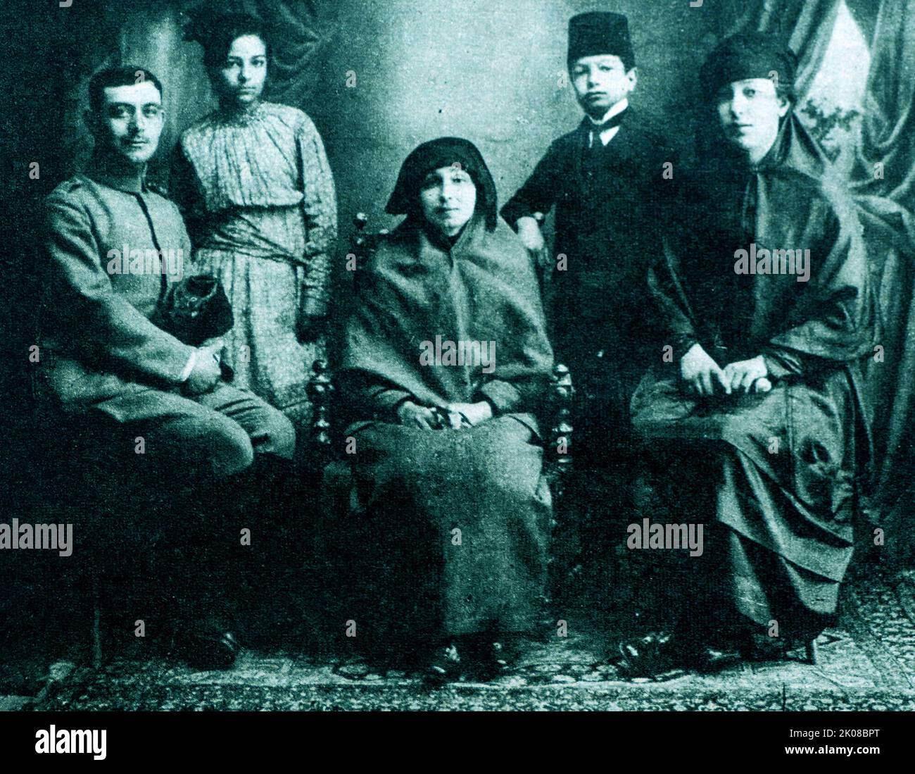 Refik Tulga and his family. Refik Hamit Tulga (9 October 1907, Kutahya ...
