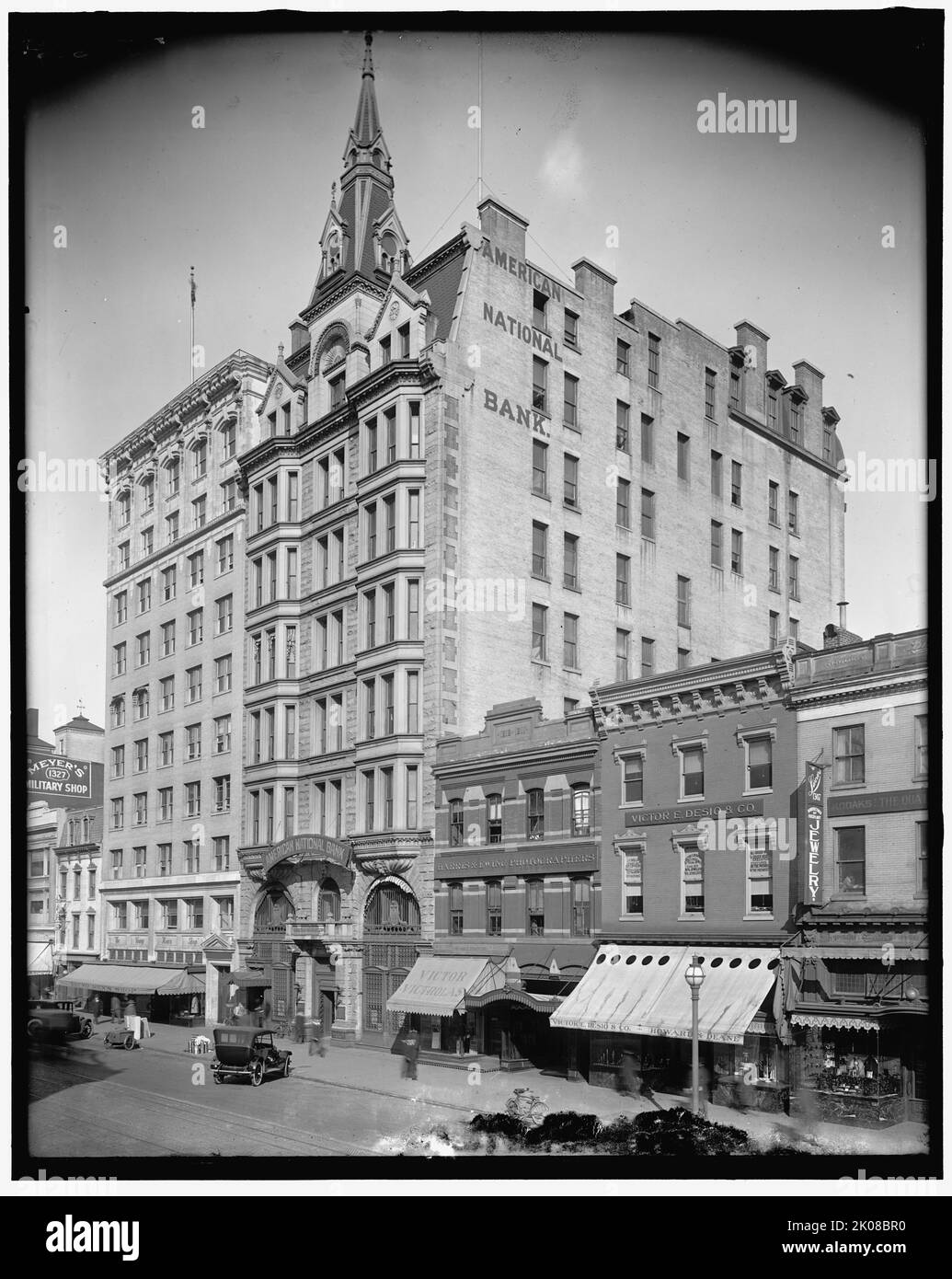 American National Bank, between 1910 and 1920 Stock Photo - Alamy