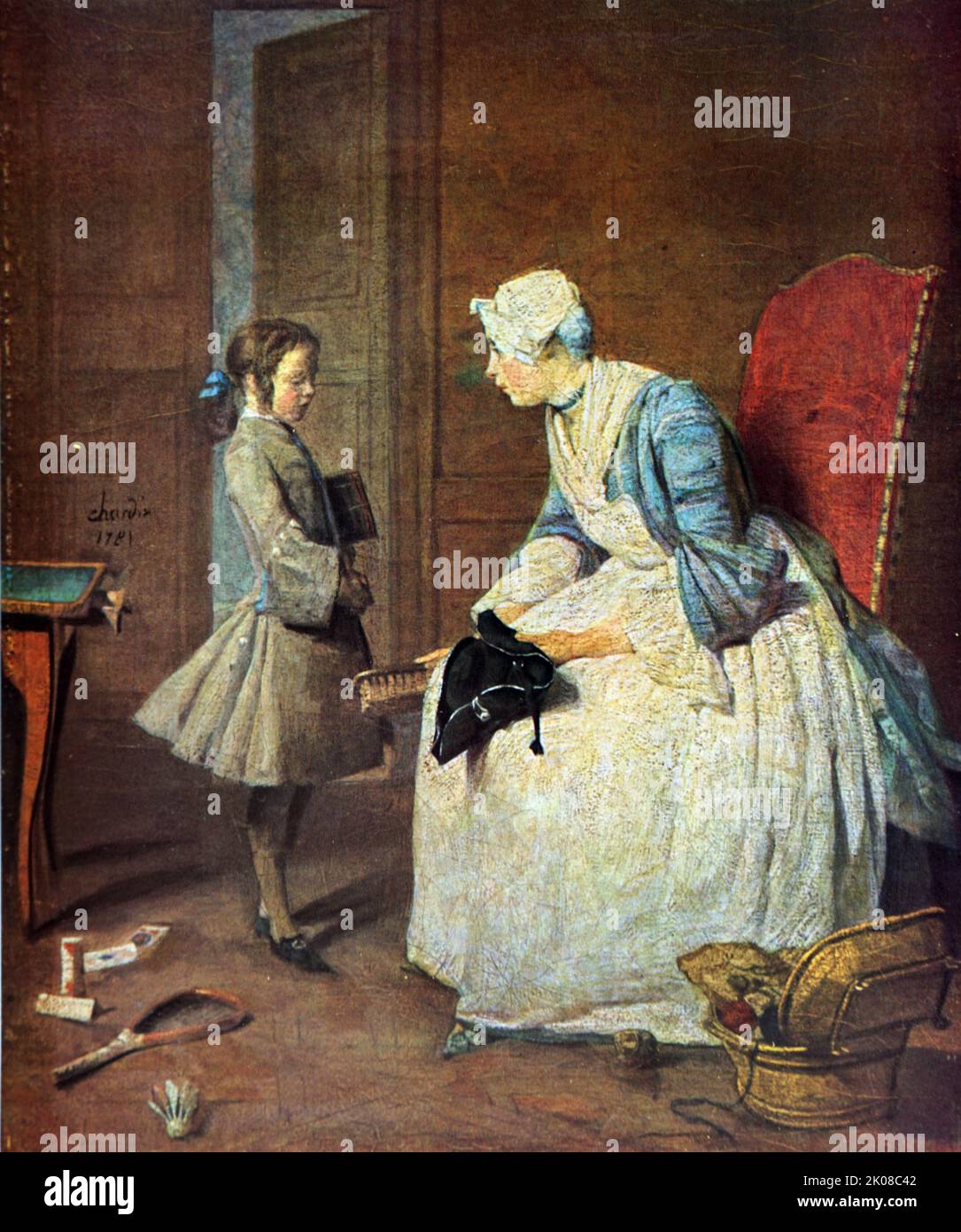 Jean baptiste simeon chardin hi-res stock photography and images - Alamy