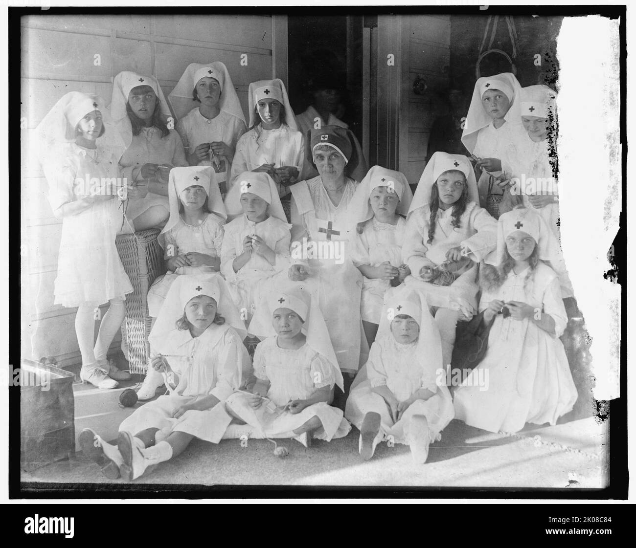 Humanitarian aid american red cross Black and White Stock Photos ...