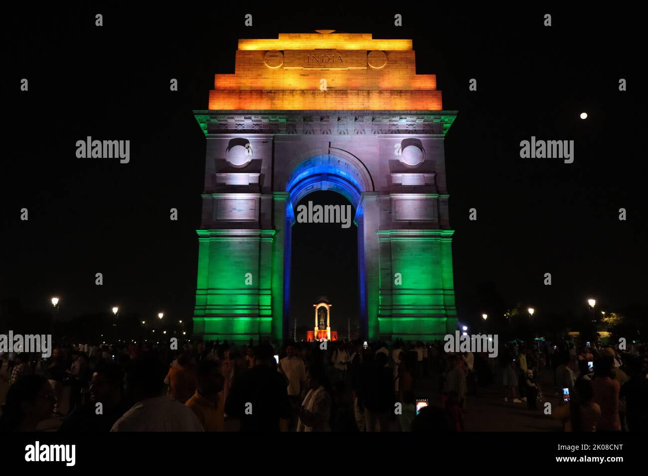 India gate delhi drone hi-res stock photography and images - Alamy