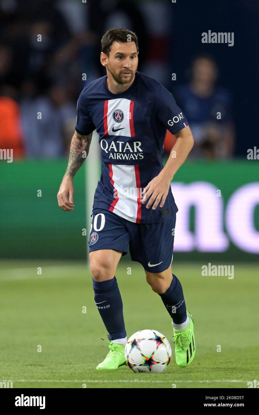 PARIS - Lionel Messi of Paris Saint-Germain during the UEFA Champions ...