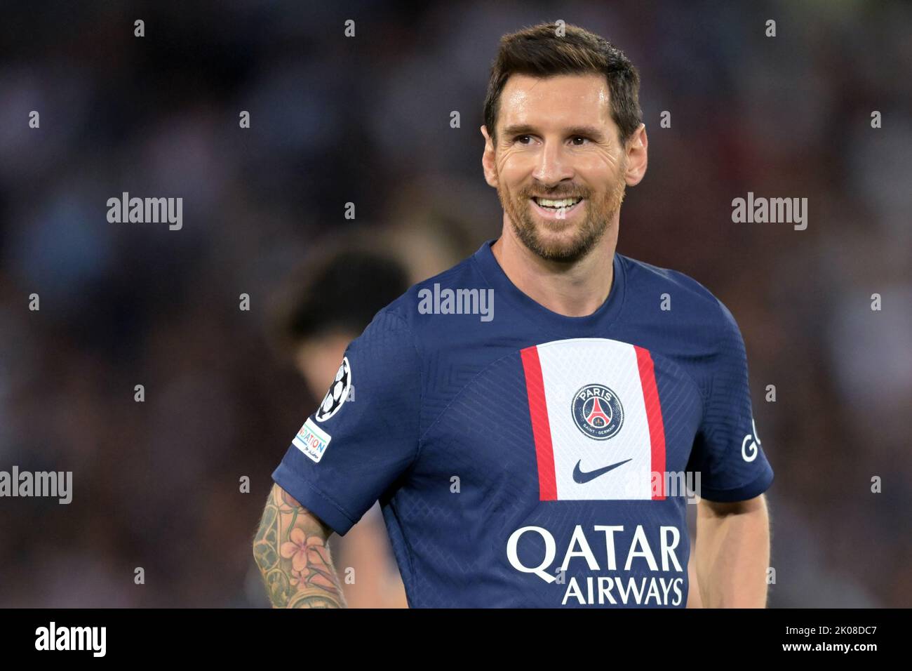 PARIS - Lionel Messi of Paris Saint-Germain during the UEFA Champions ...