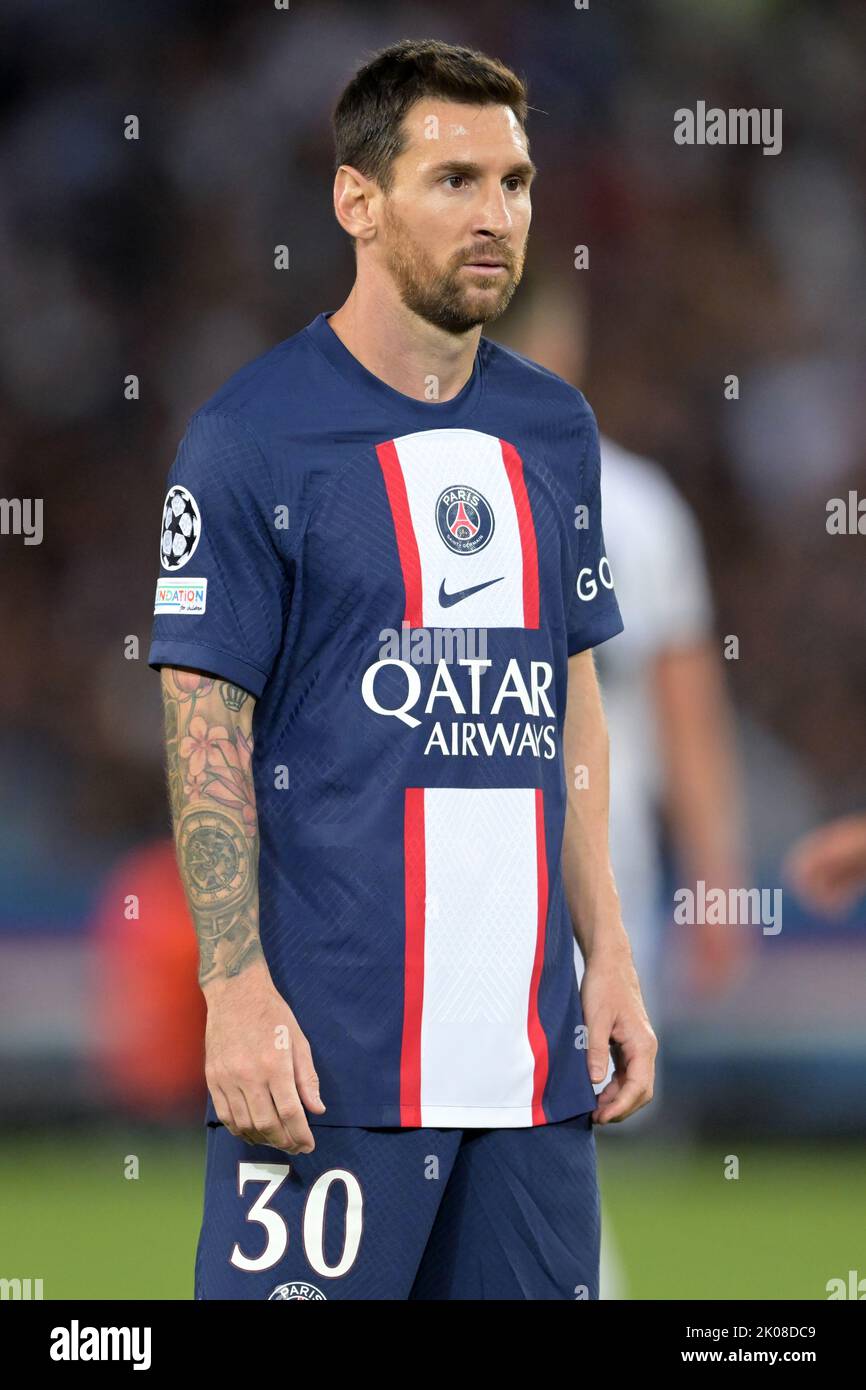 PARIS - Lionel Messi of Paris Saint-Germain during the UEFA Champions ...
