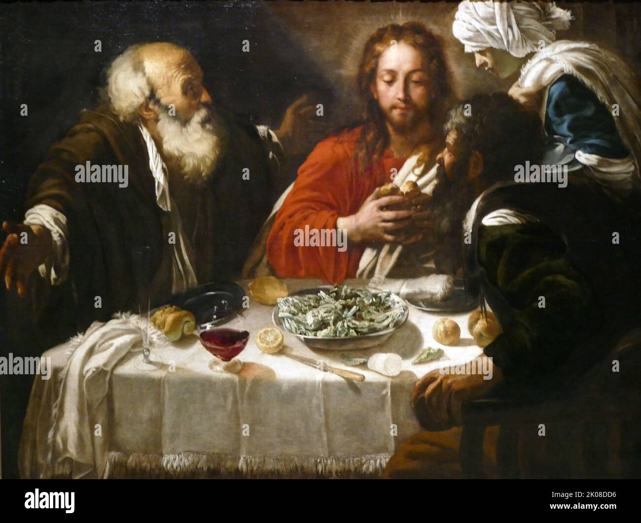 Christ and the Disciples by Giovanni Battista Caracciolo (also called ...