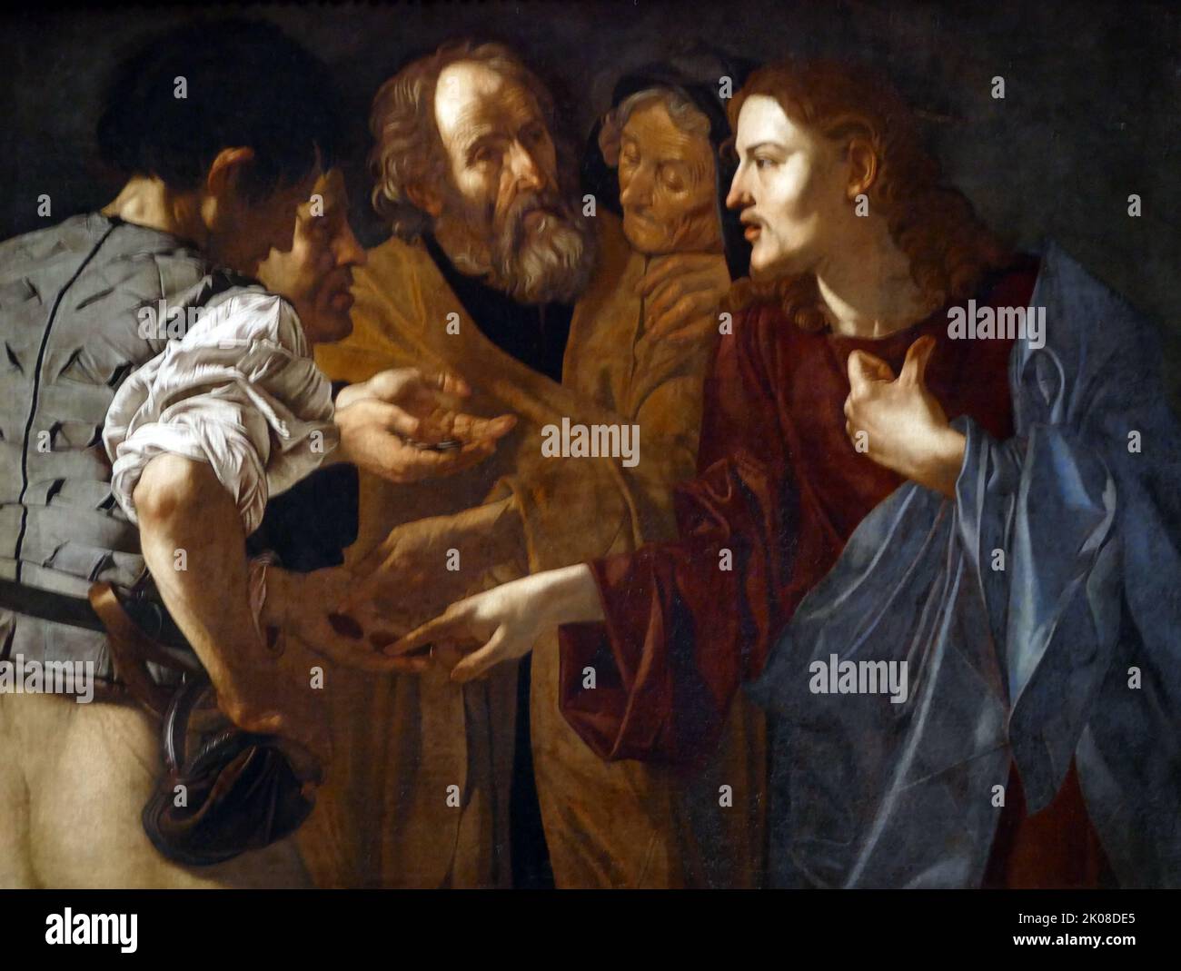 The Tribute Money, c1615-1620, by Cecco del Caravaggio (active c. 1610 ...