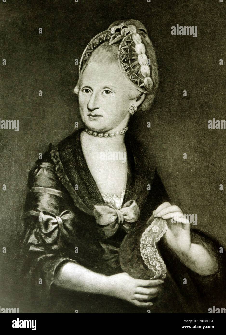 Anna Maria Walburga Mozart (nee Pertl; 25 December 1720 - 3 July 1778 ...