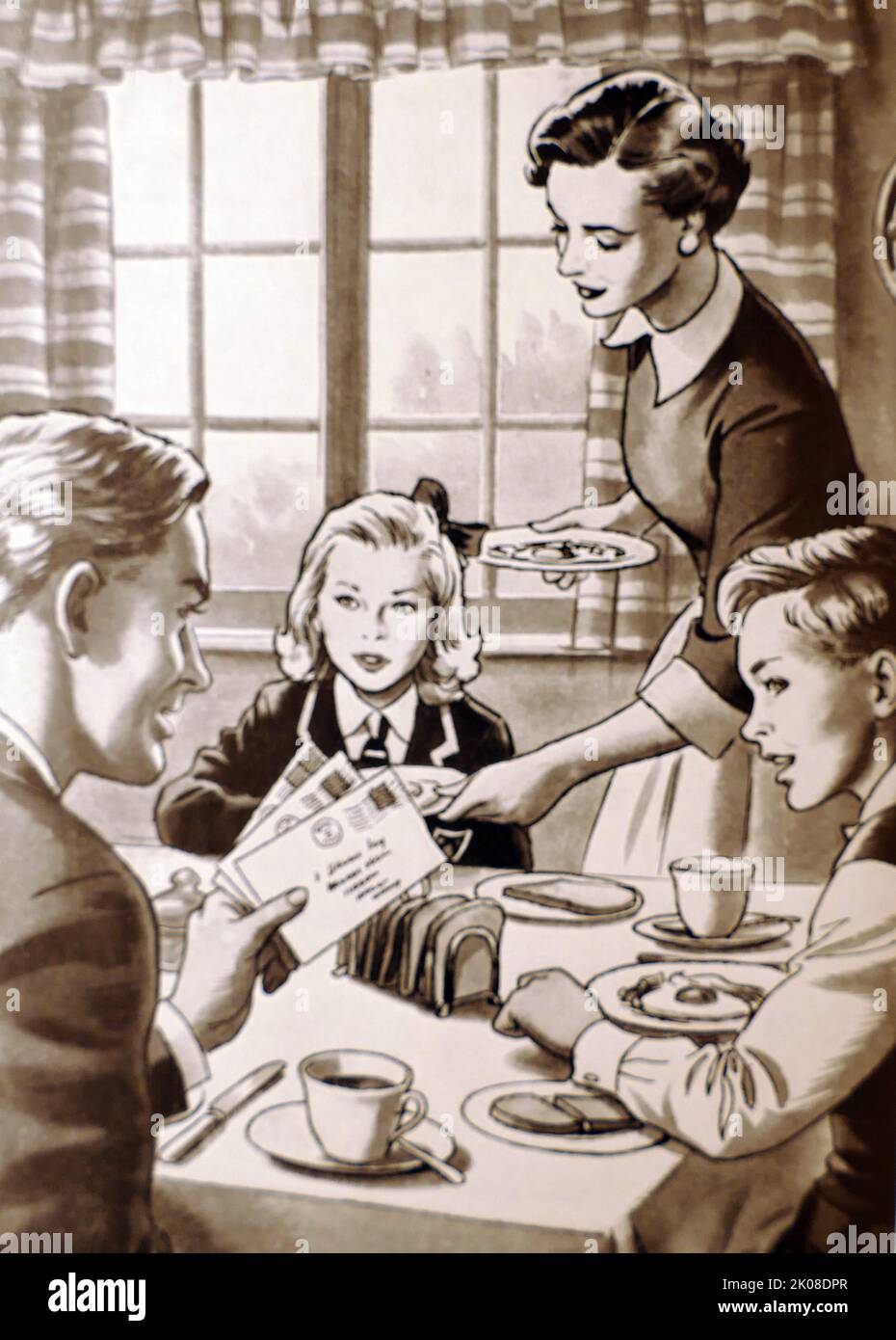 Typical American Family 1950s