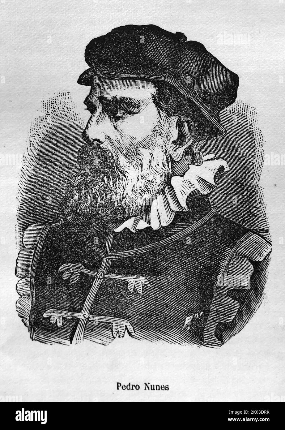 Pedro Nunes (1502 - 1578) was a Portuguese mathematician, cosmographer, and professor, from a ...