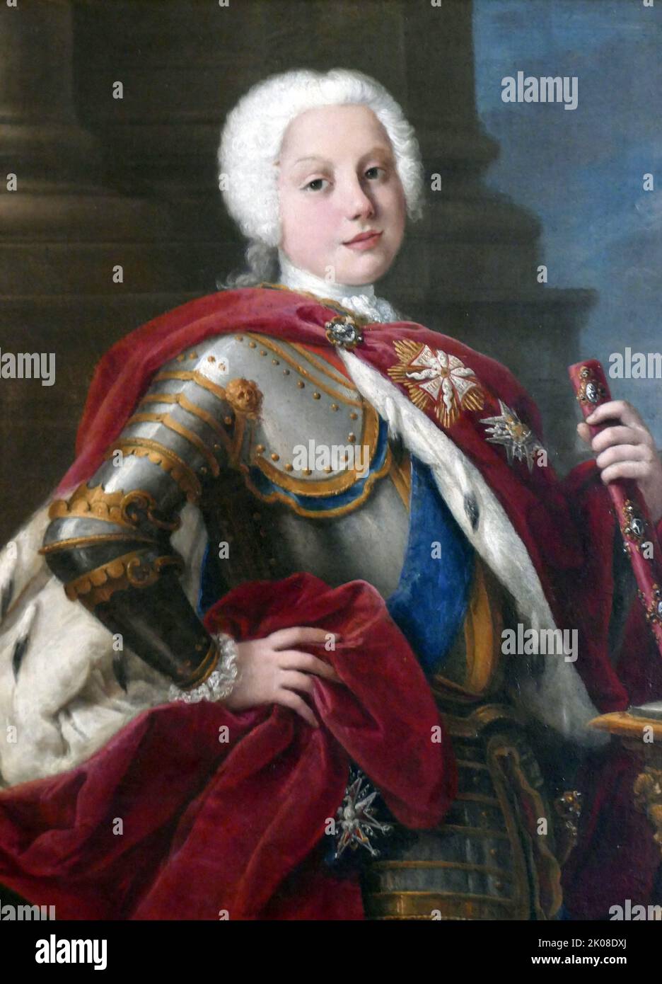 Joseph Augustus Wilhelm (1721-1728), son of King Augustus III of Poland ...