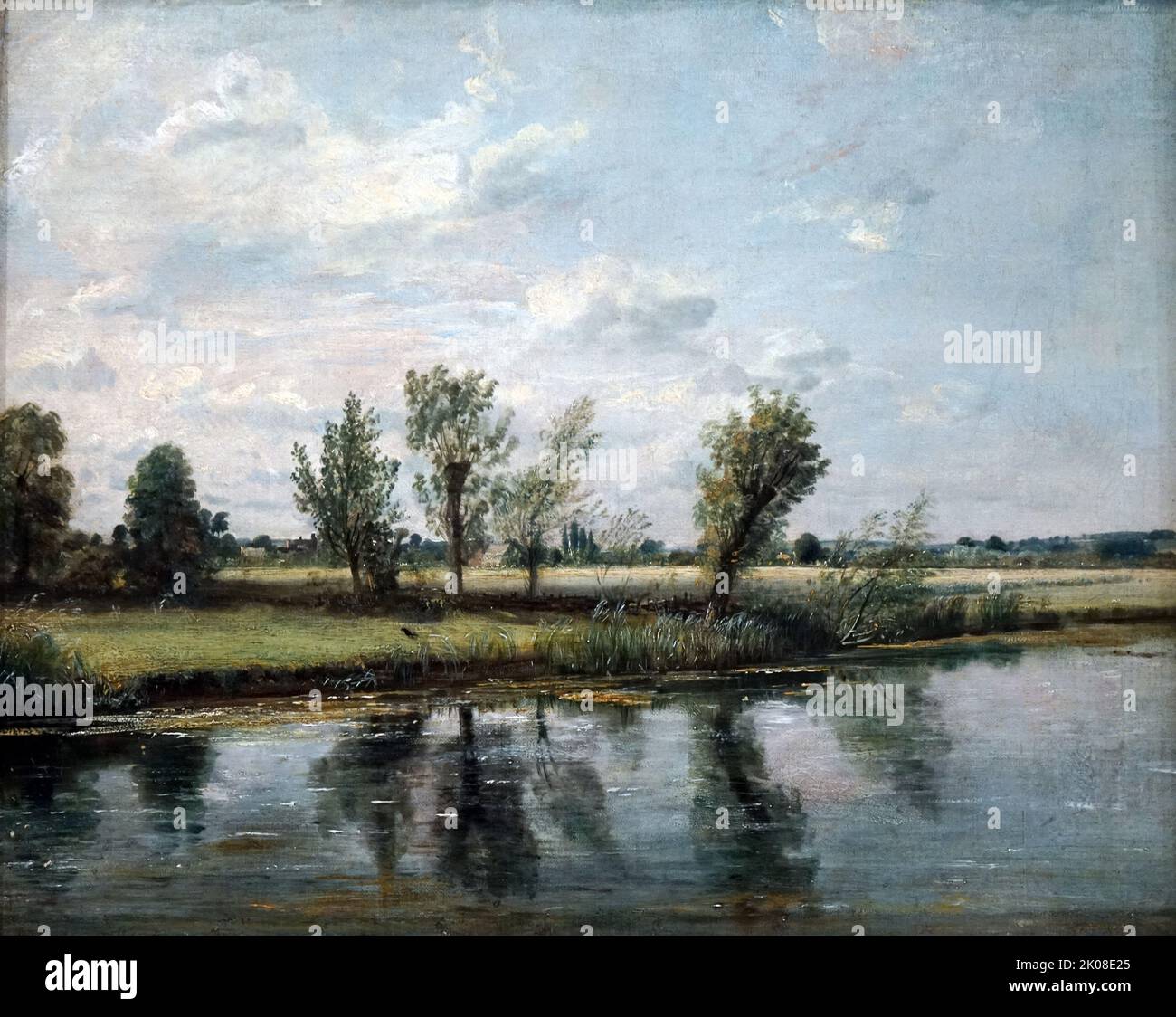 Watermeadows near Salisbury, 1820-29 by John Constable RA (11 June 1776 ...