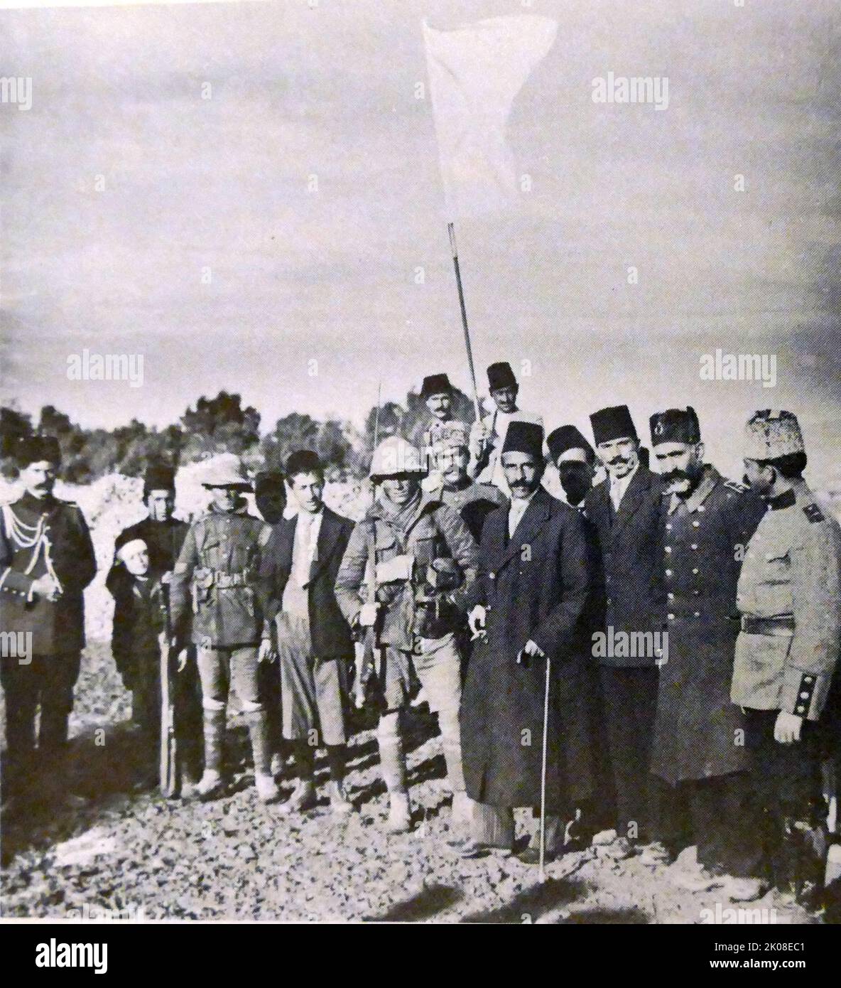 The surrender of Jerusalem by the Turks, December 9, 1917. The ...