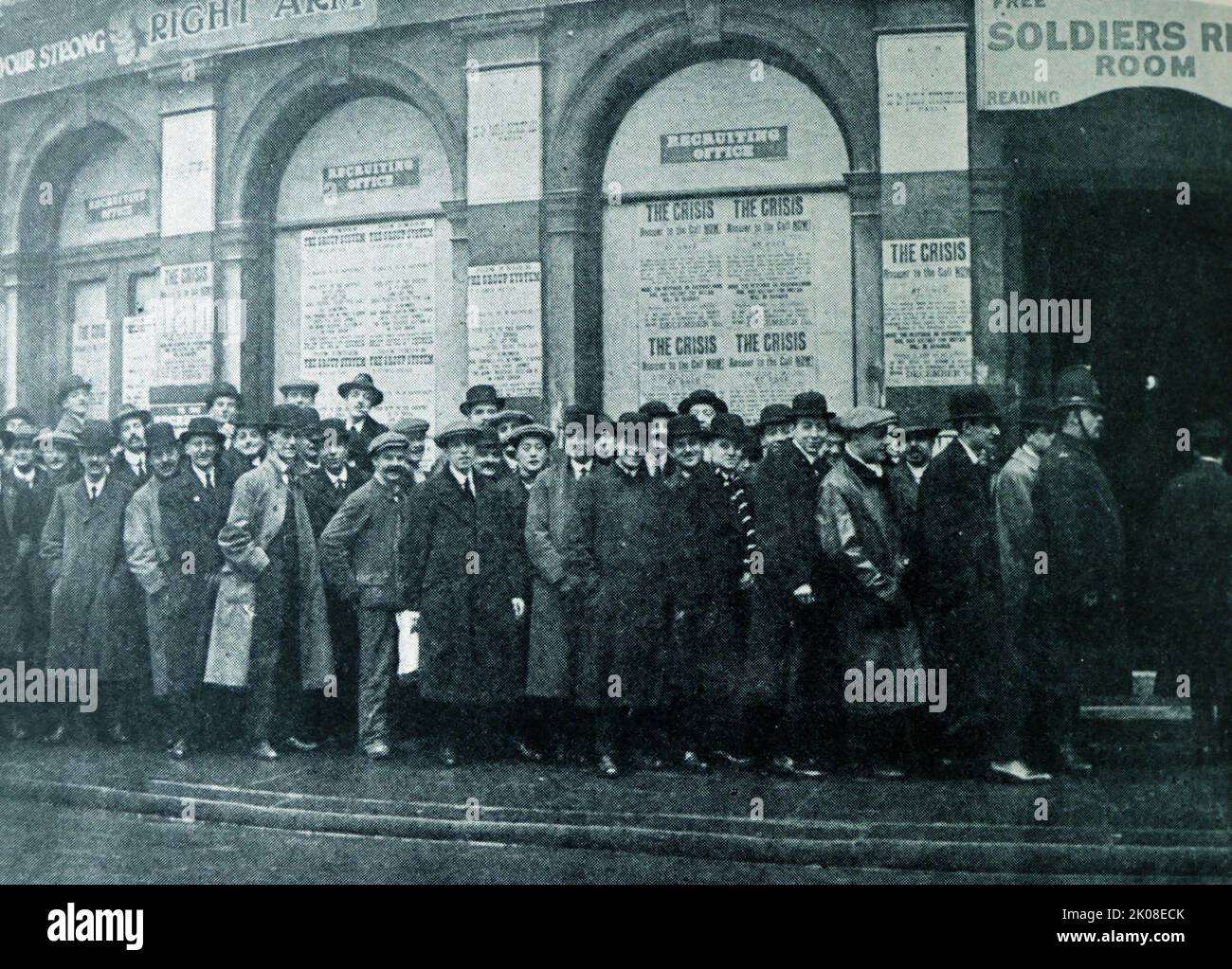 Recruits under the Derby Scheme. The Derby Scheme was introduced during ...
