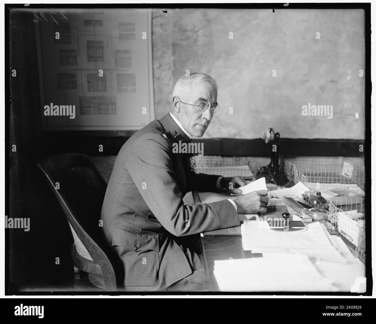 Lt. Col. George Shields, between 1910 and 1920. American military ...