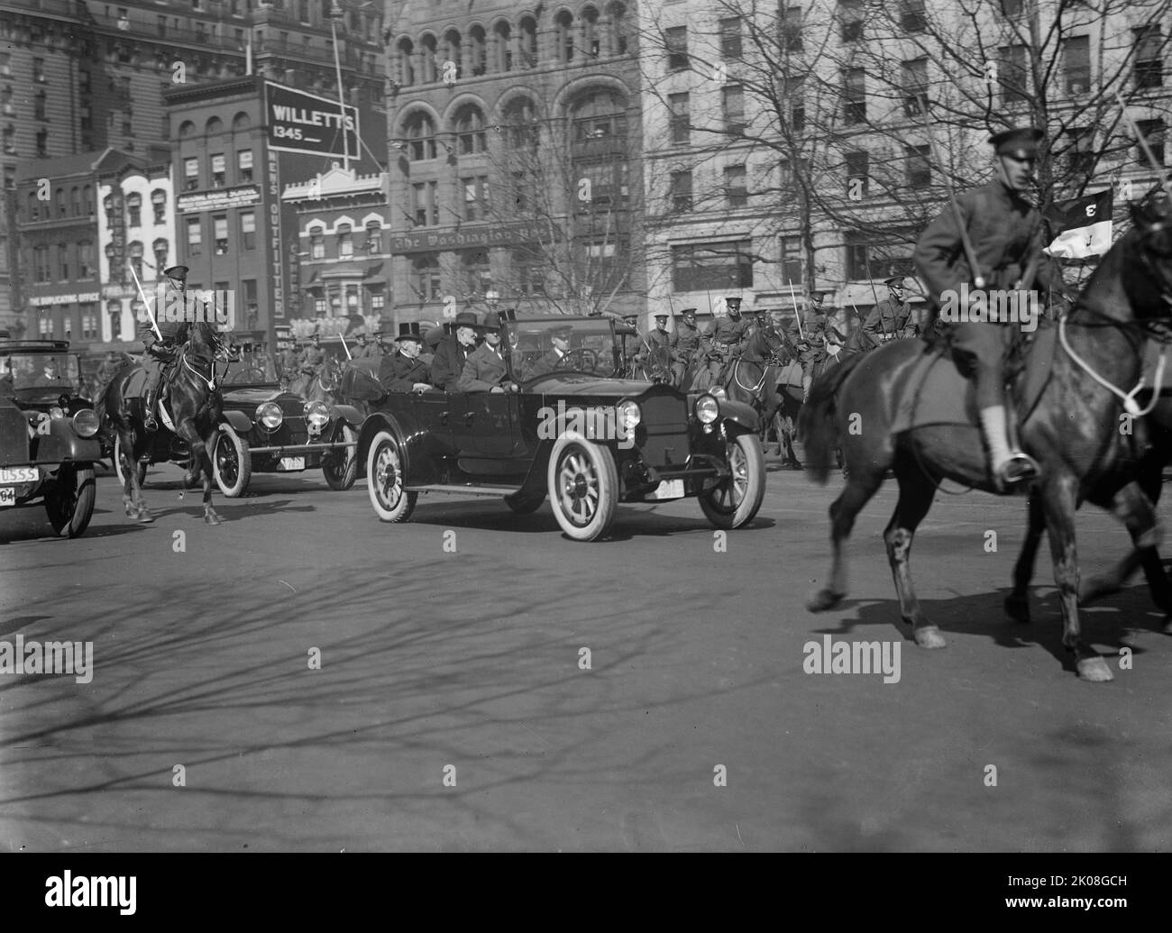 Harding Inauguration, 1921. [Inauguration of President Warren G ...