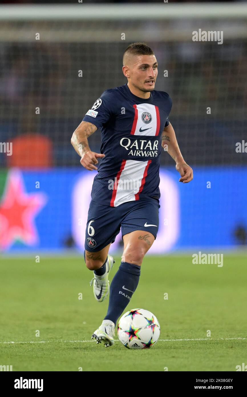 PARIS - Marco Verratti of Paris Saint-Germain during the UEFA Champions ...