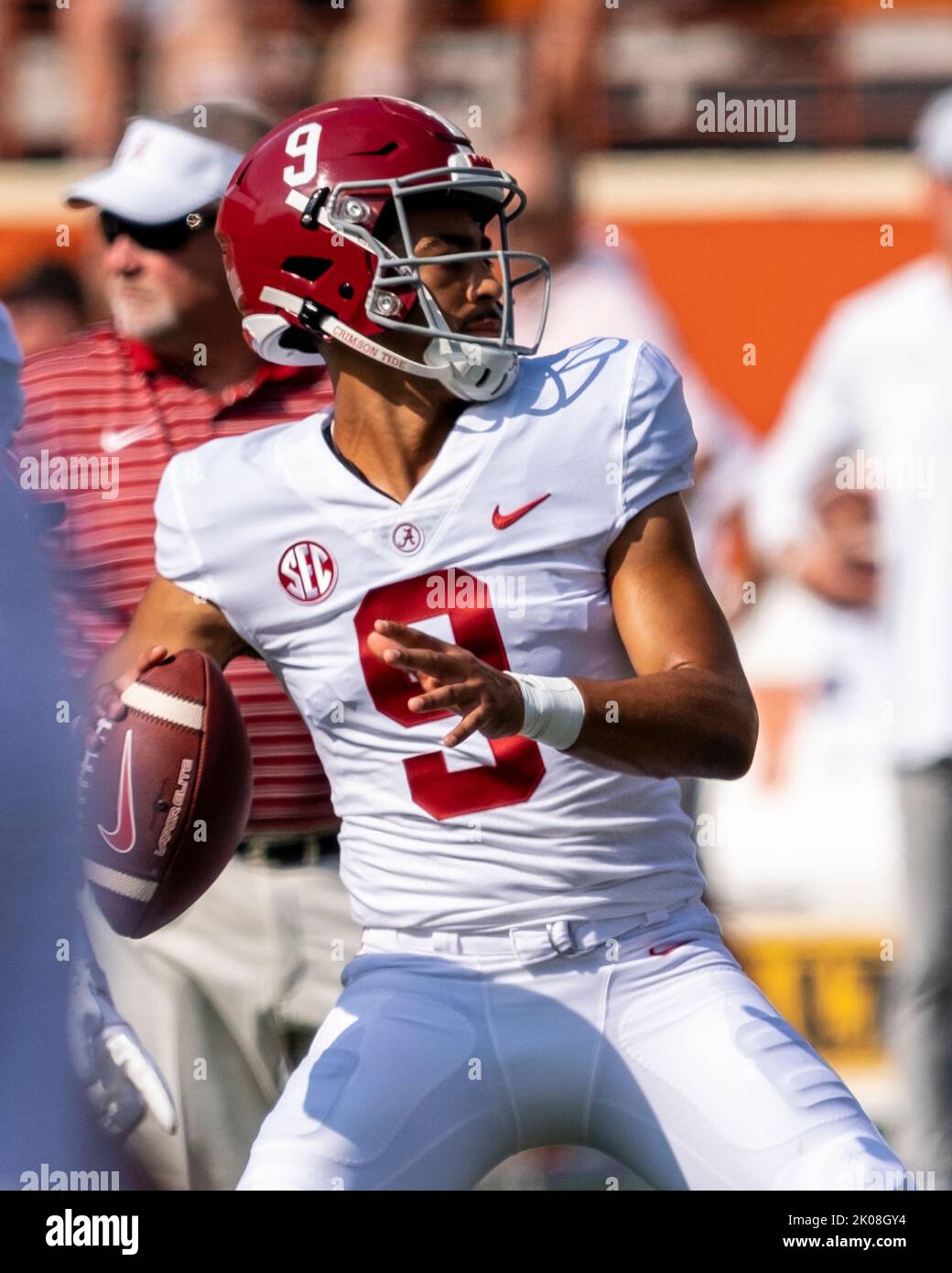 September 10, 2022. Bryce Young #9 of the Alabama Crimson Tide in ...