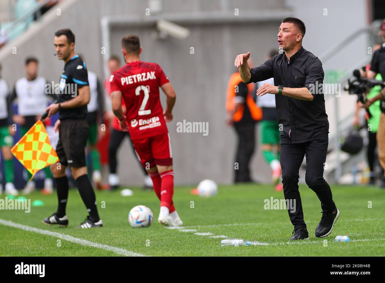 September 10, 2022, Wroclaw, Warsaw, Polska: 2022.09.10 Wroclaw.Pilka ...
