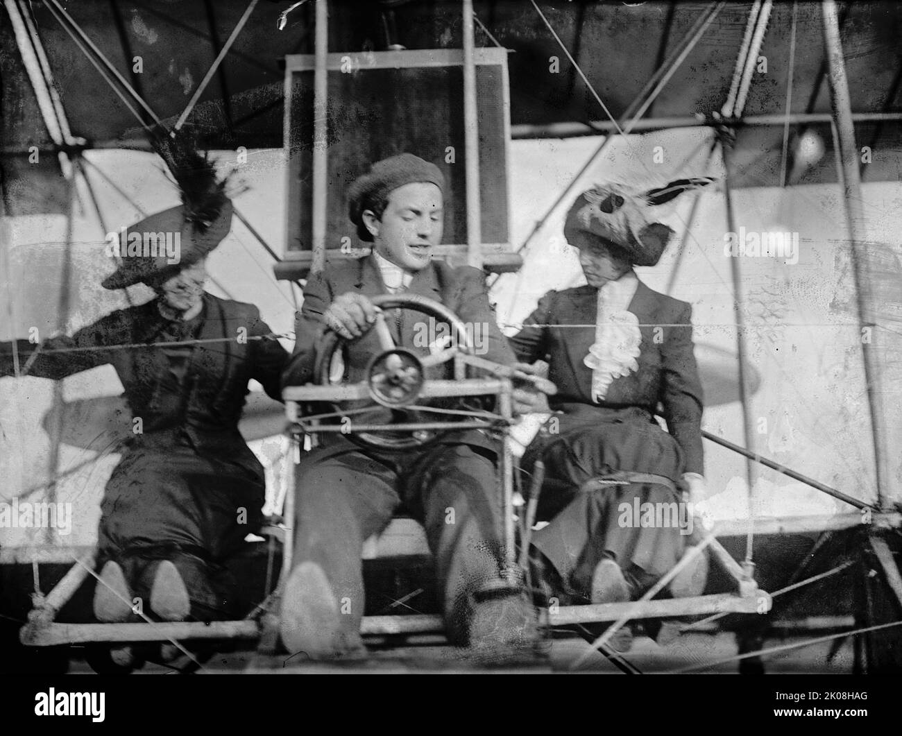 Anthony Jannus - Flights And Tests of Rex Smith Plane Flown By Jannus ...