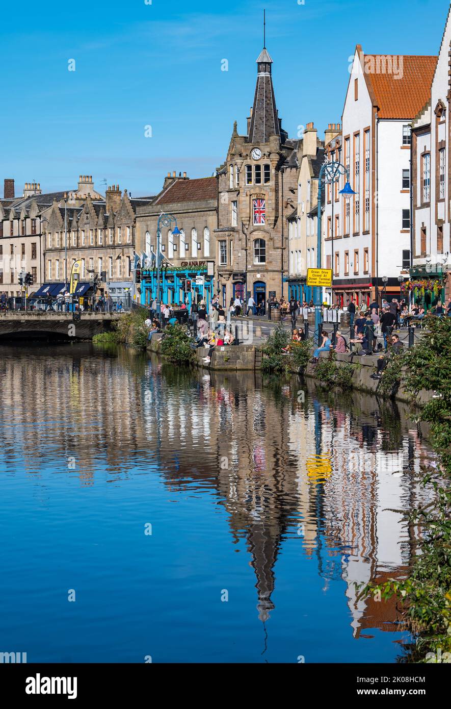 Leith, Edinburgh, Scotland, UK, 10th September 2022. UK Weather ...