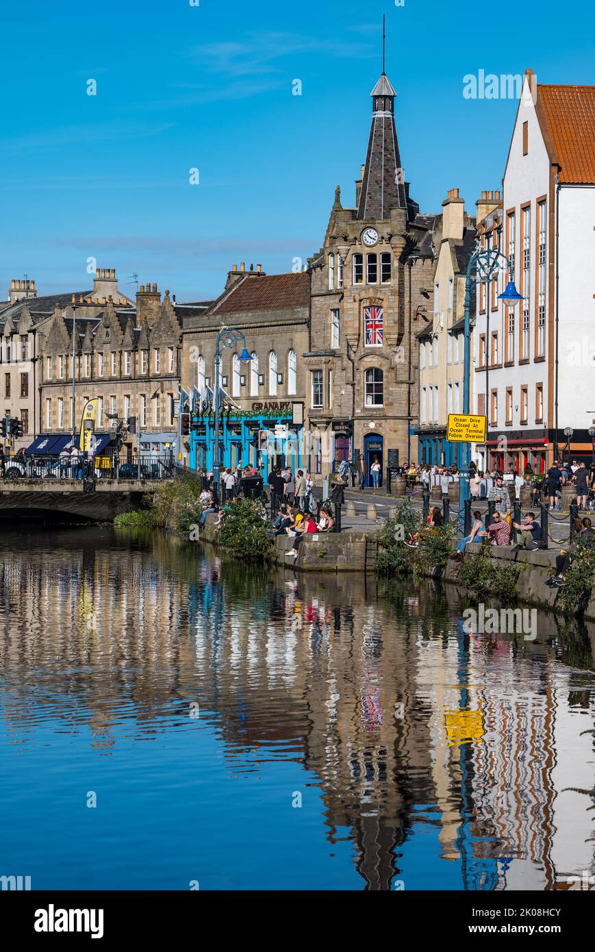 Leith, Edinburgh, Scotland, UK, 10th September 2022. UK Weather ...