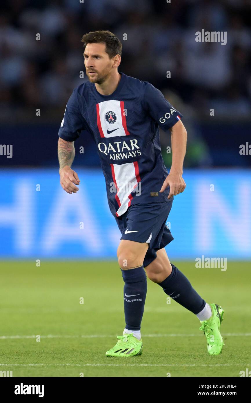 PARIS - Lionel Messi of Paris Saint-Germain during the UEFA Champions ...