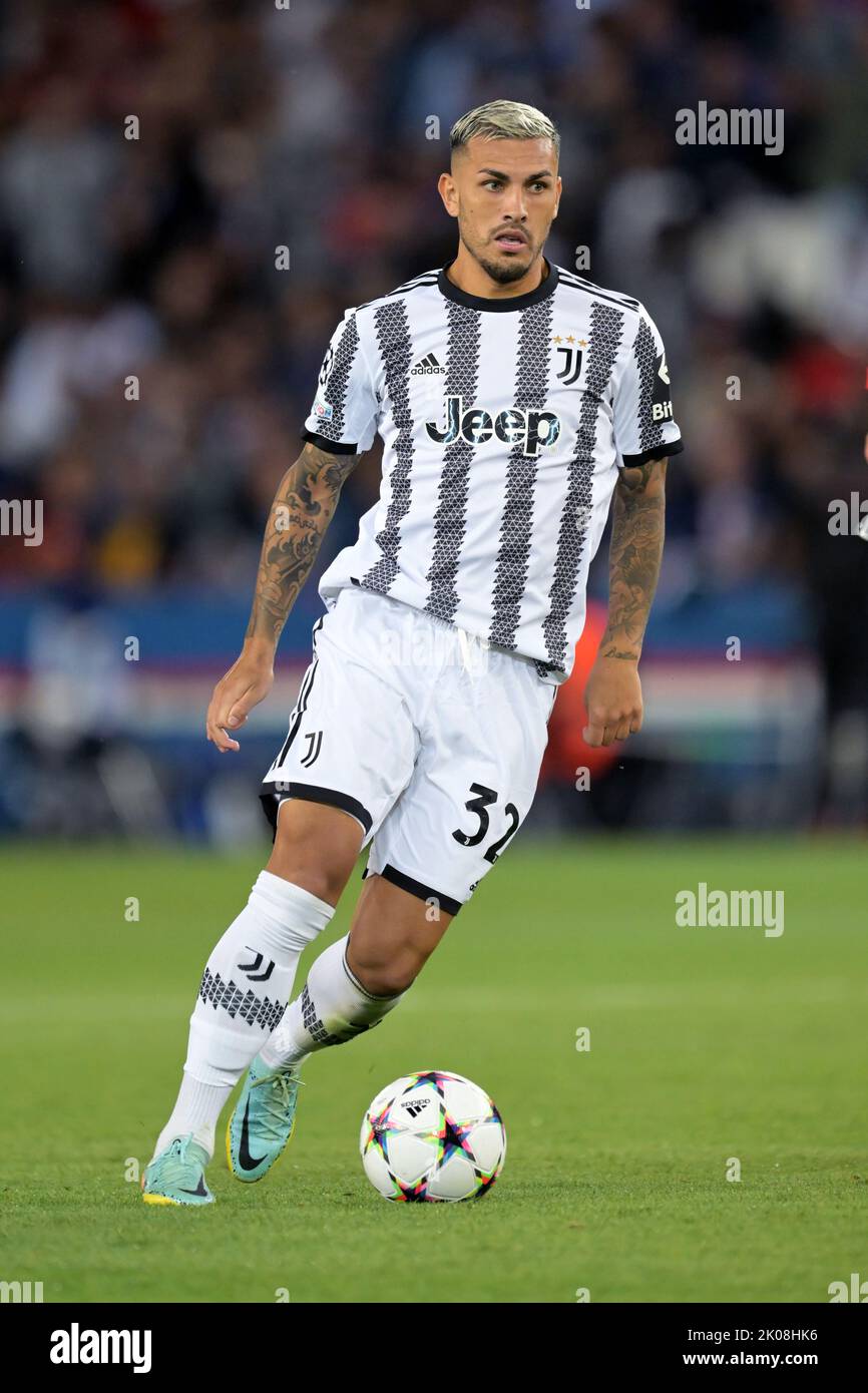 PARIS - Leandro Paredes of Juventus FC during the UEFA Champions League ...