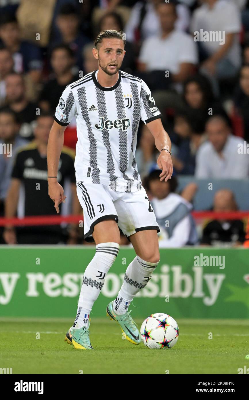 PARIS - Adrien Rabiot of Juventus FC during the UEFA Champions League ...