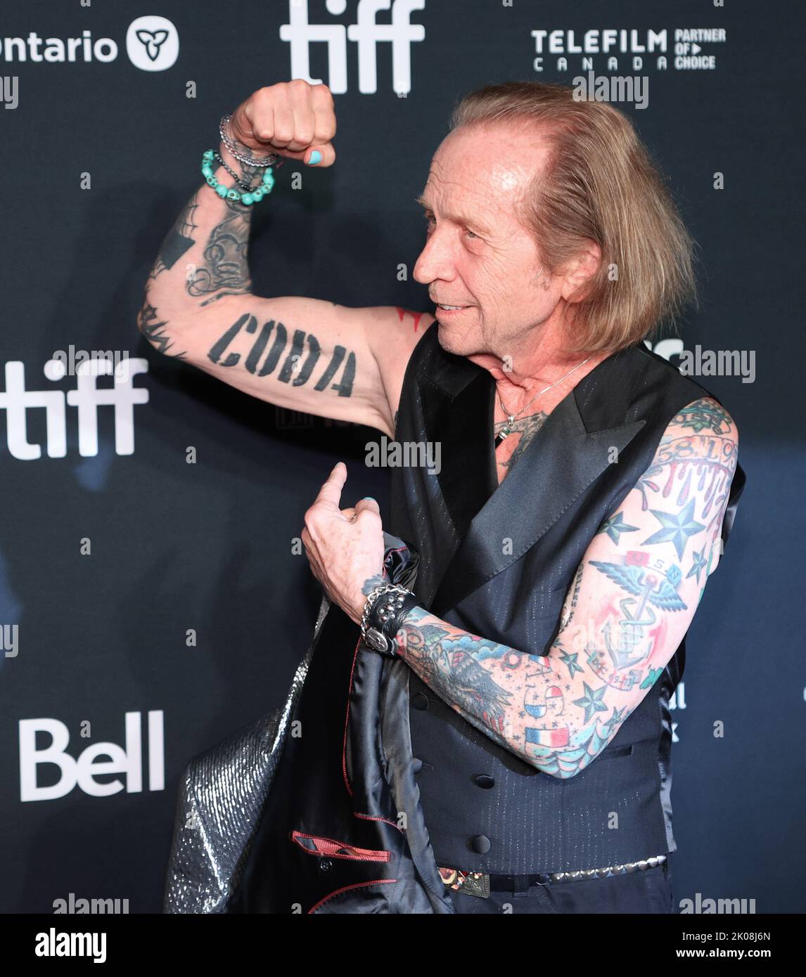 Paul Raci arriving to the "Butcher's Crossing" premiere during the 2022 ...