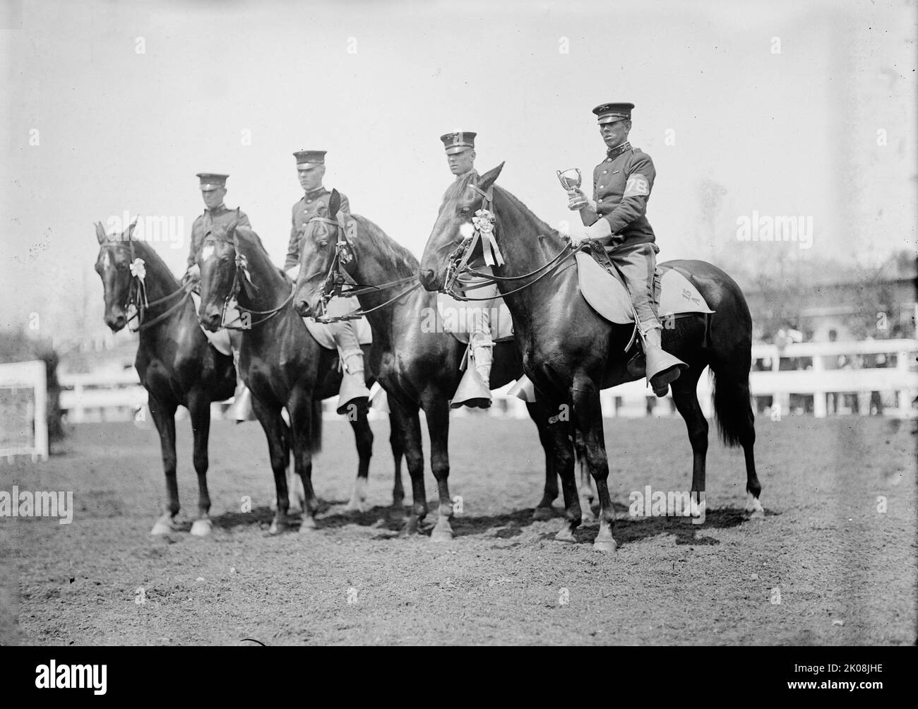 Rider horse uniform man Black and White Stock Photos & Images - Alamy