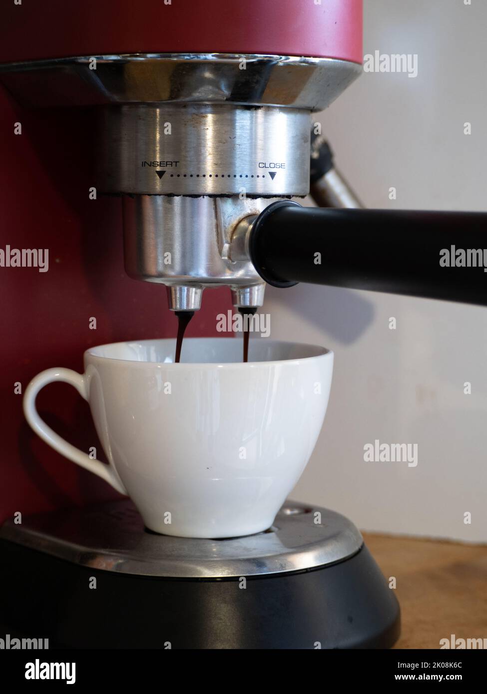 White coffee machine hi-res stock photography and images - Alamy