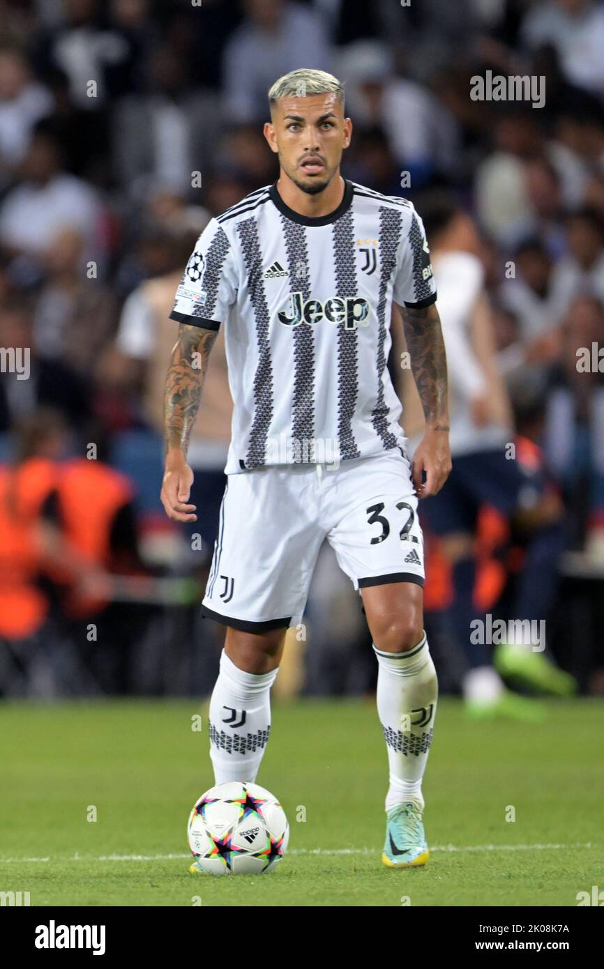 PARIS - Leandro Paredes of Juventus FC during the UEFA Champions League ...