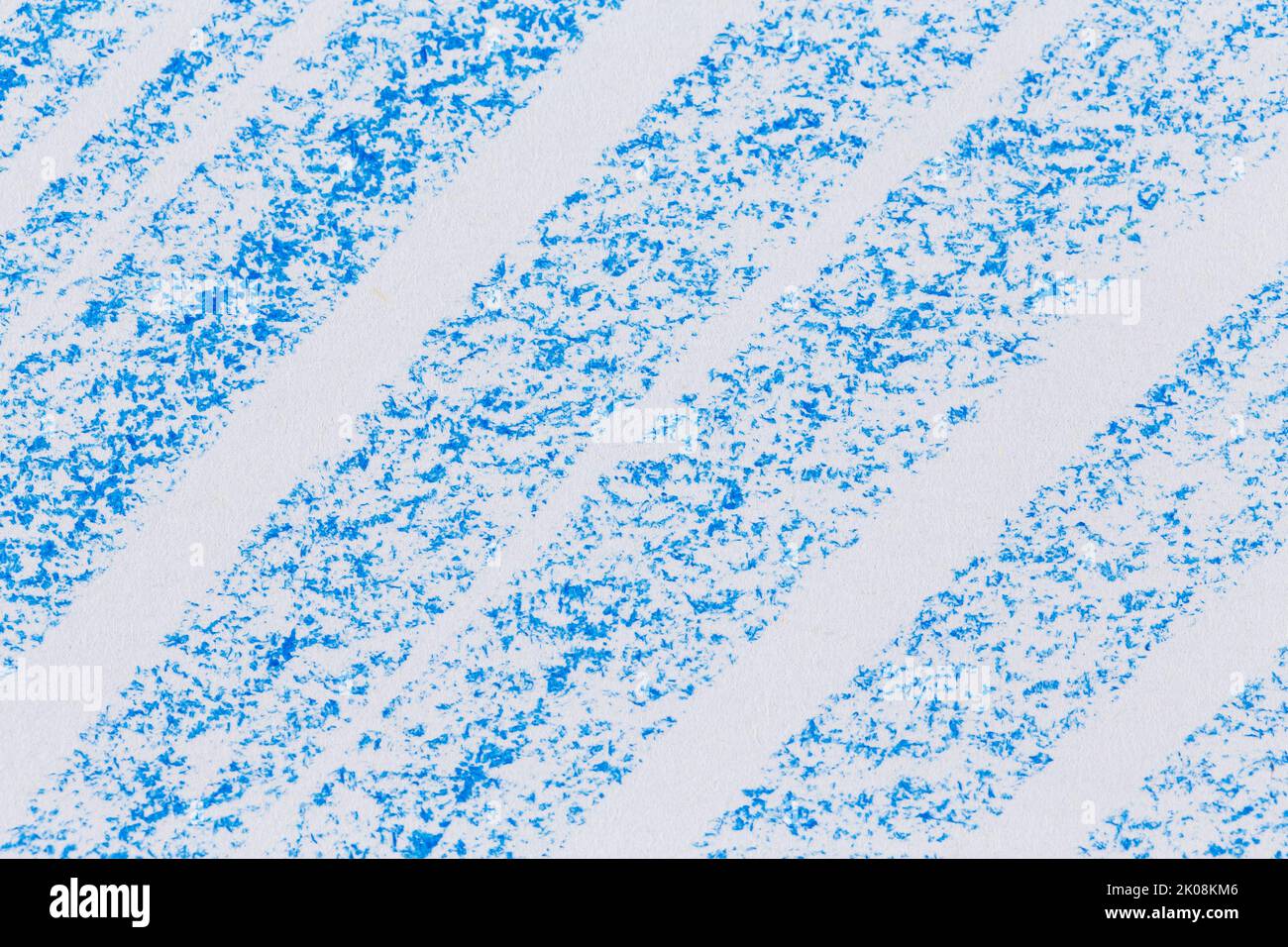 Wax crayon hand drawing blue background texture Stock Photo - Alamy