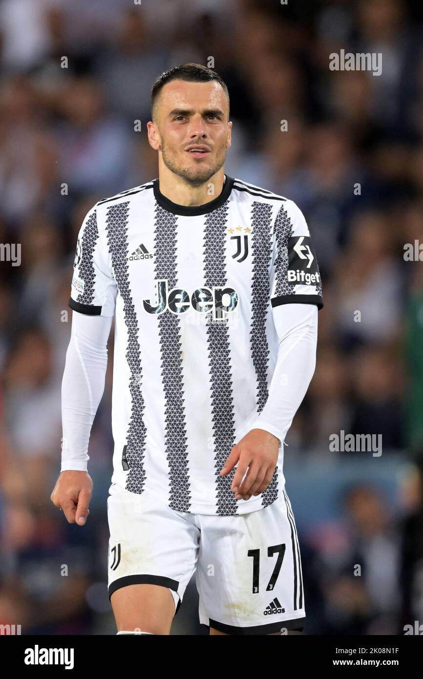PARIS - Filip Kostic of Juventus FC during the UEFA Champions League ...