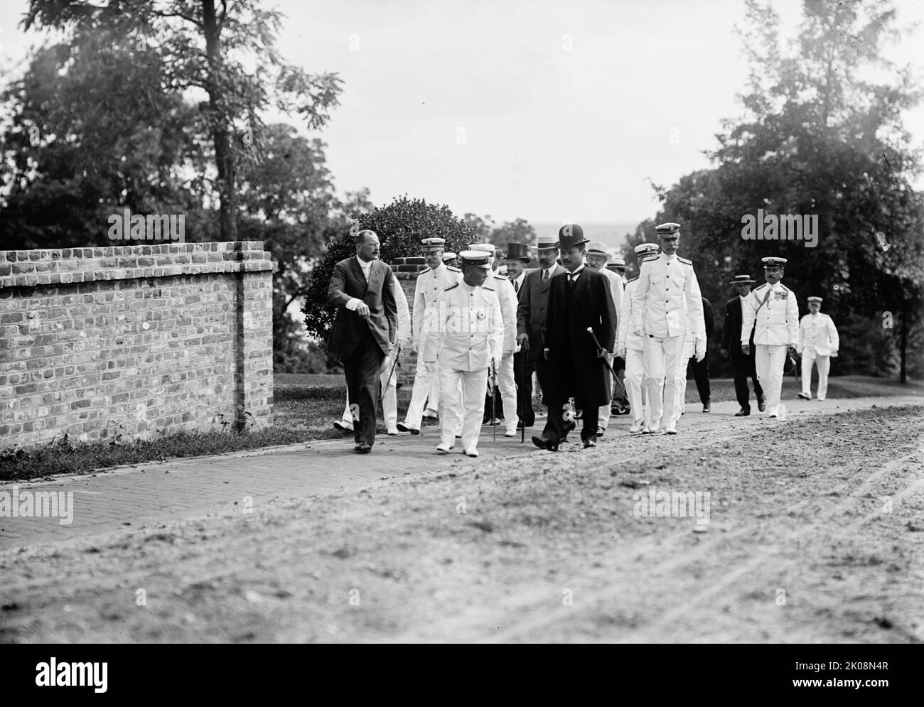 Marshal-Admiral the Marquis Togo Heihachiro and Captain John H. Gibbons ...