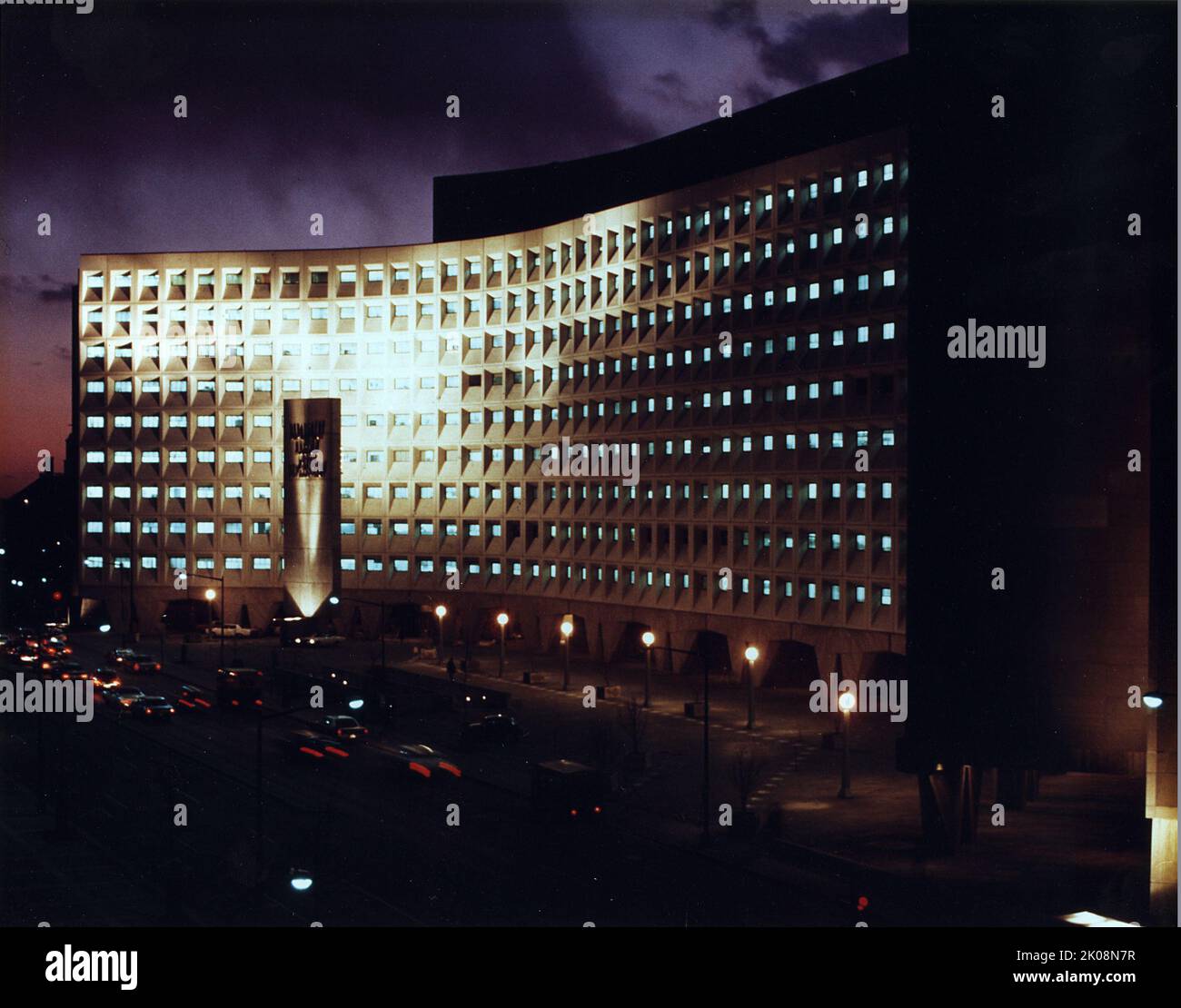 HUD Headquarters Building: Night Views - Exterior views of HUD ...