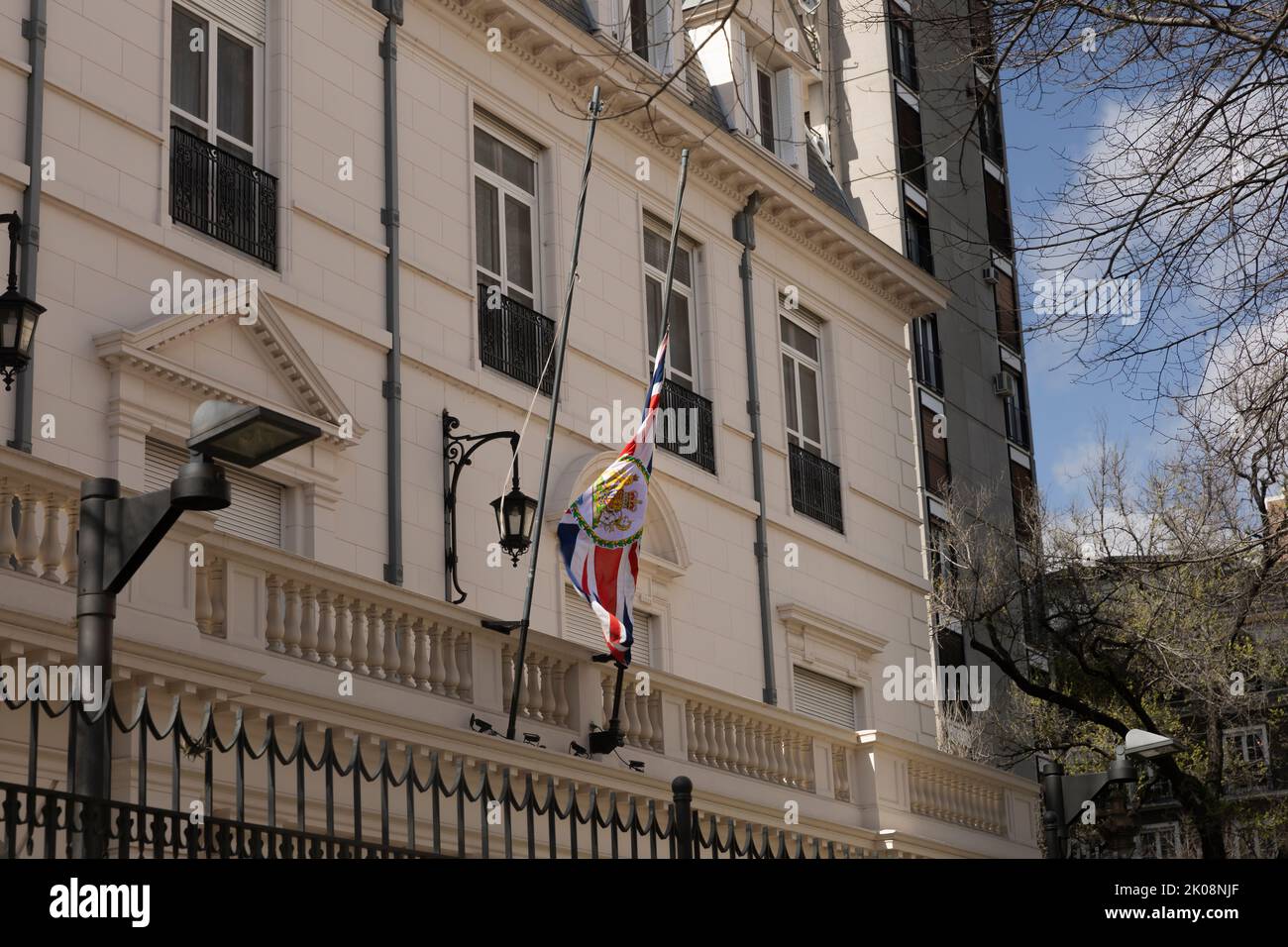 Buenos Aires, Argentina. 9th Sep, 2022. The house of the British ...