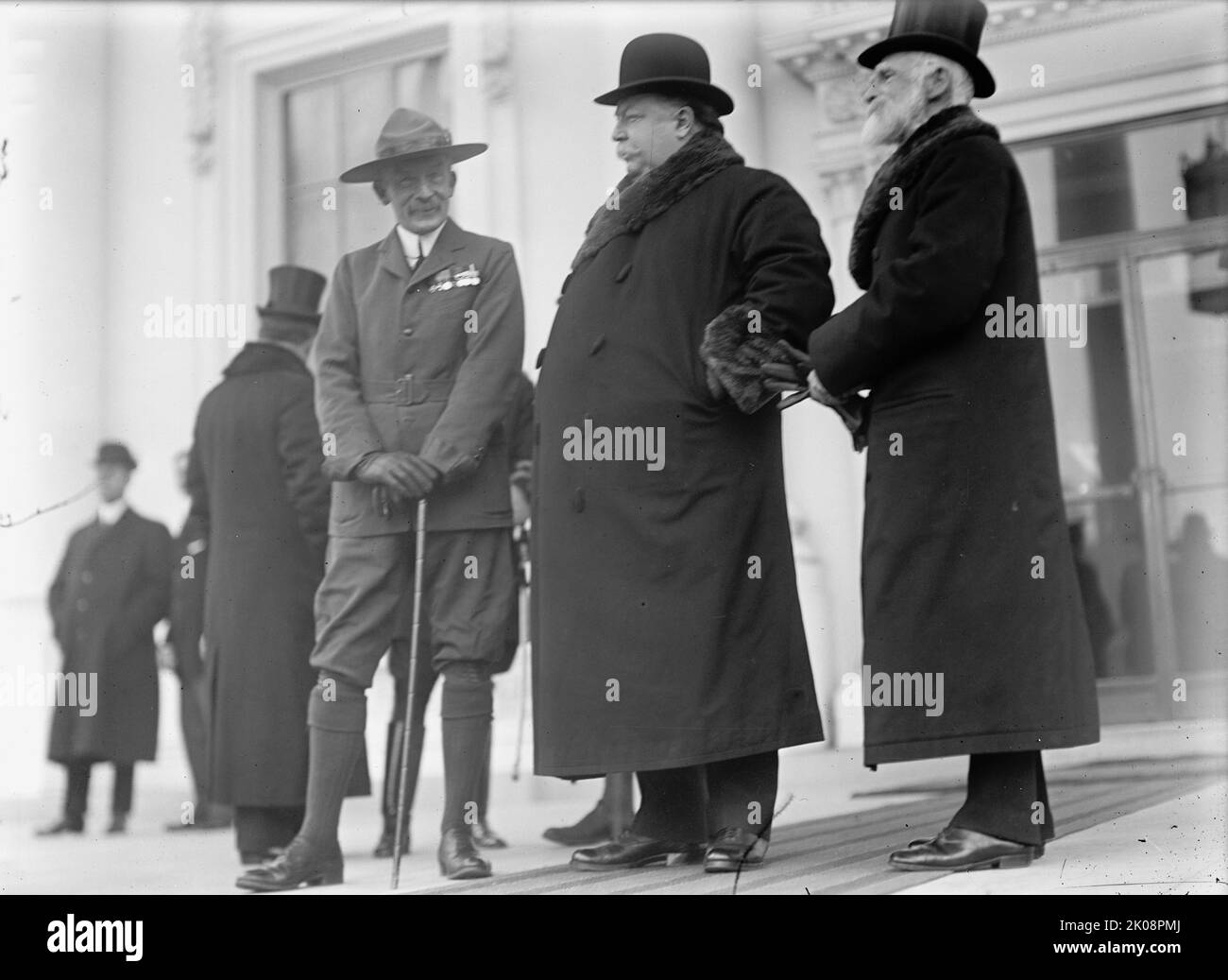 Sir Robert Baden-Powell, William Howard Taft and James Bryce, 1911 ...