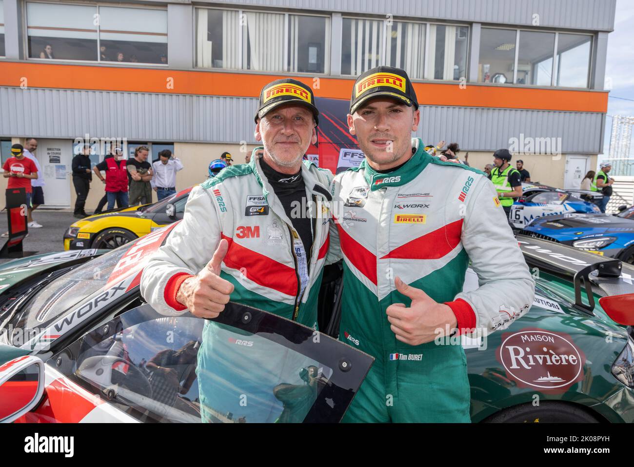 BURET Timothé, CAMPBELL Christopher, K-Worx, Porsche 718 Cayman GT4 RS ...