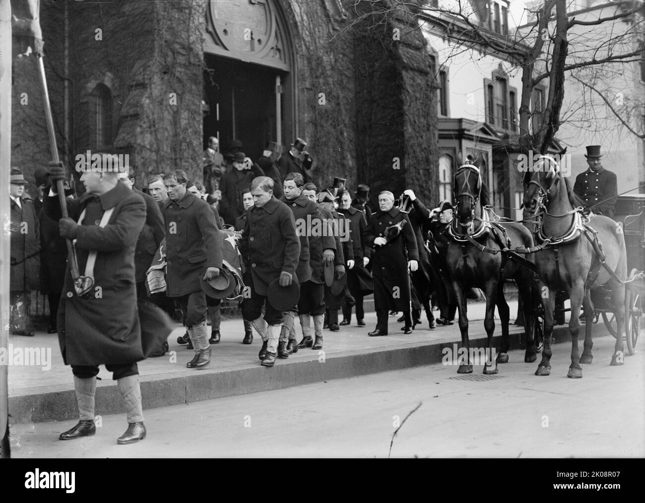 All Soul's Church, Unitarian, 14th And L Streets, N.W. - Funeral of Admiral Robley D. Evans ...