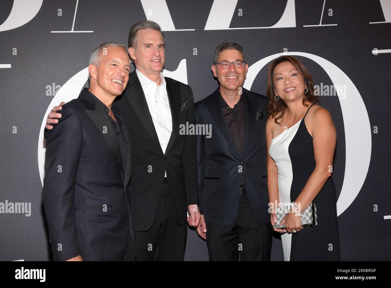 Jeff Gennette, Tony Spring and Clara Kim at the Bloomingdale's 150 x ...