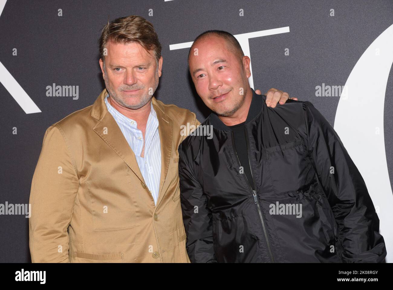 New York, USA. 09th Sep, 2022. Jan-Hendrik Schlottmann and Derek Lam at ...