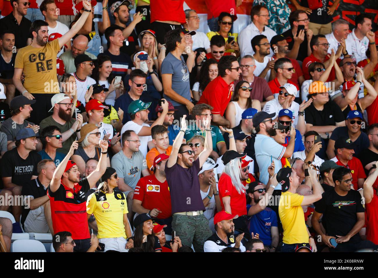 spectators, fans, Scuderia Ferrari, ambiance during the Formula 1 ...