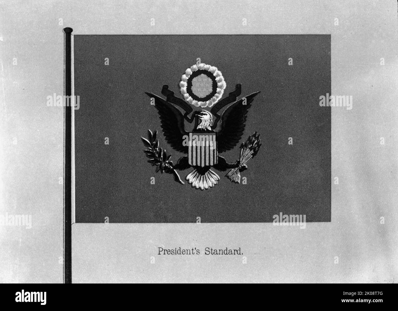 Flags. President's Standard, 1911. [Standard of the President of the ...