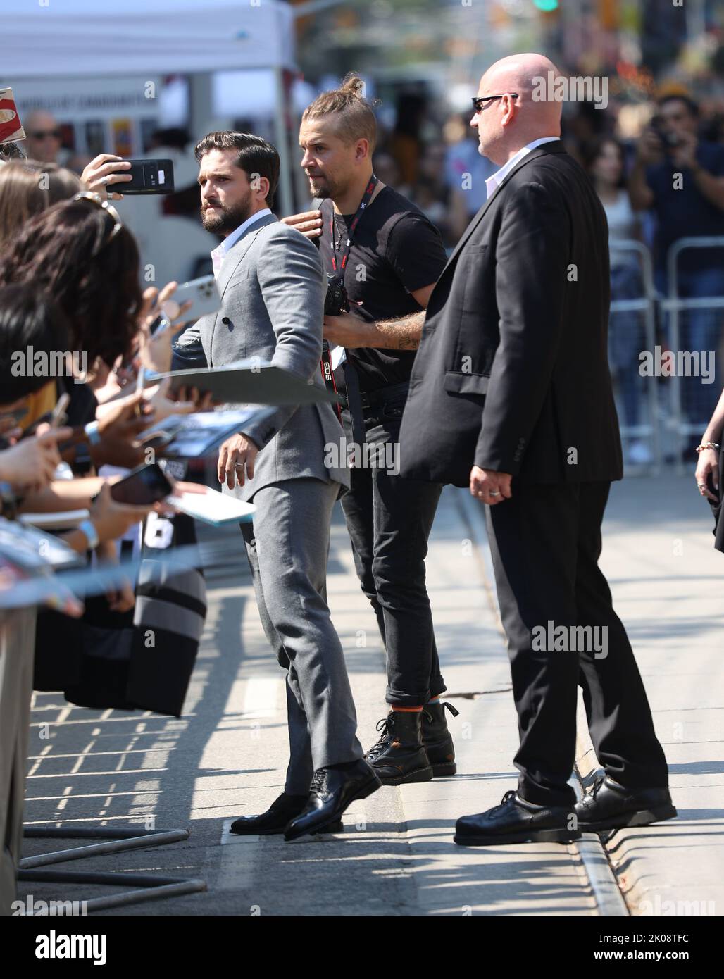 Kit Harington arriving to the "Baby Ruby" premiere during the 2022 ...