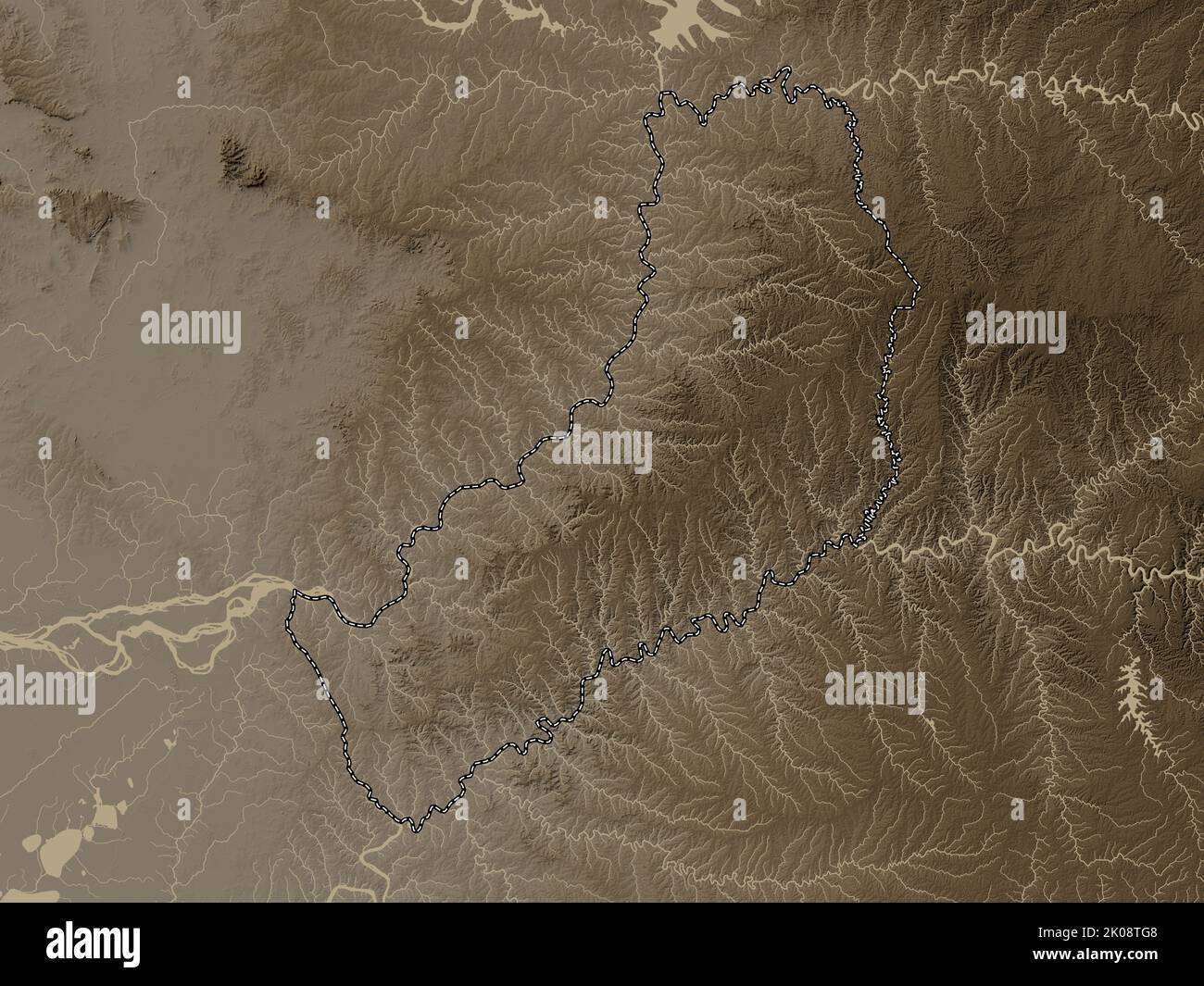 Misiones outline map hi-res stock photography and images - Alamy