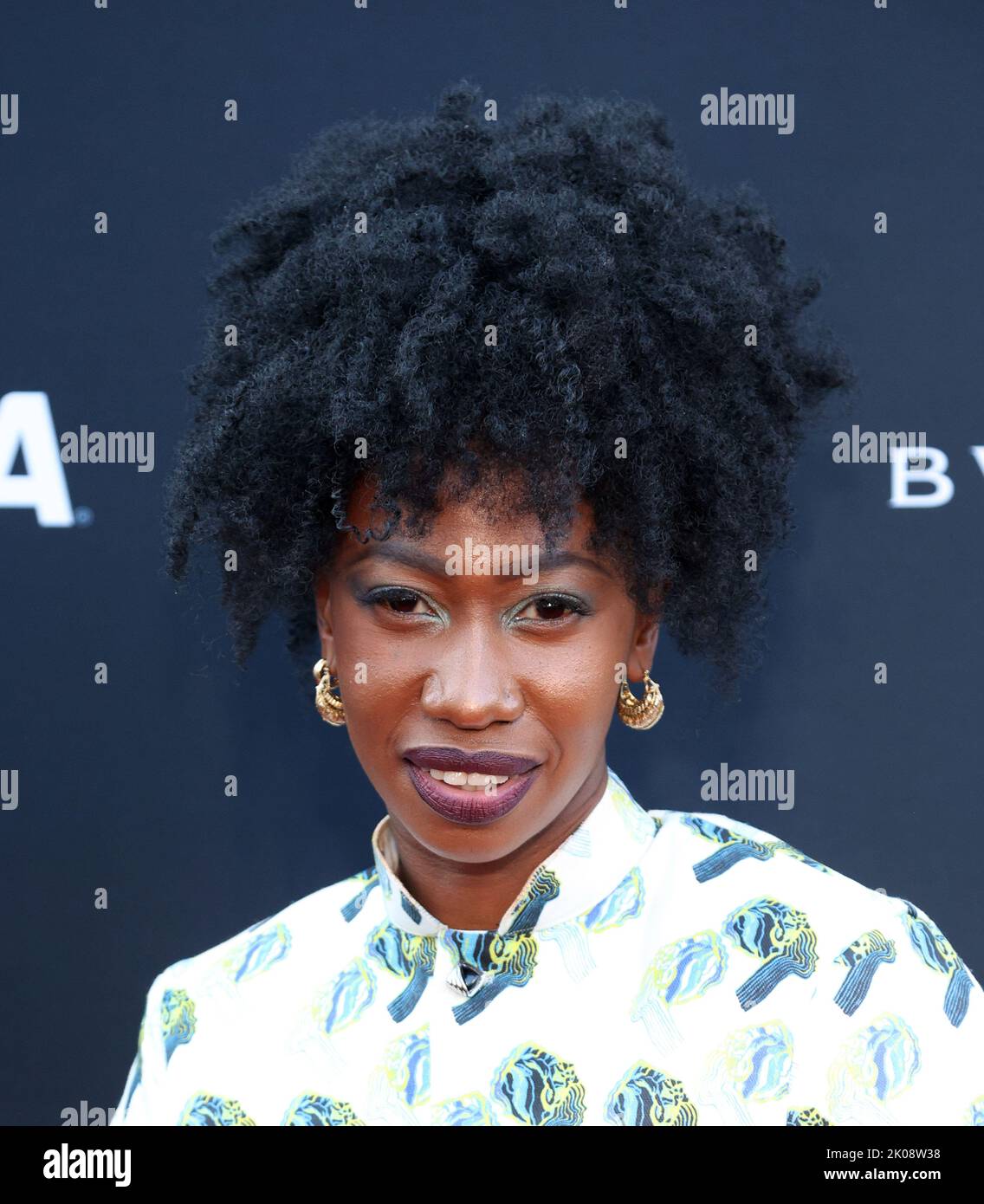 Zoyi Lindiwe Muendane arriving to "The Woman King" premiere during the ...