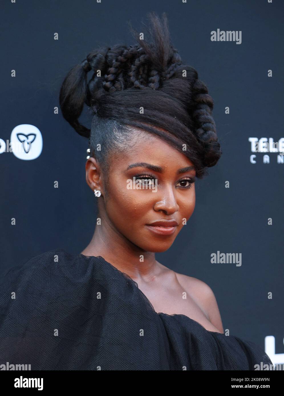 Jayme Lawson arriving to "The Woman King" premiere during the 2022 ...