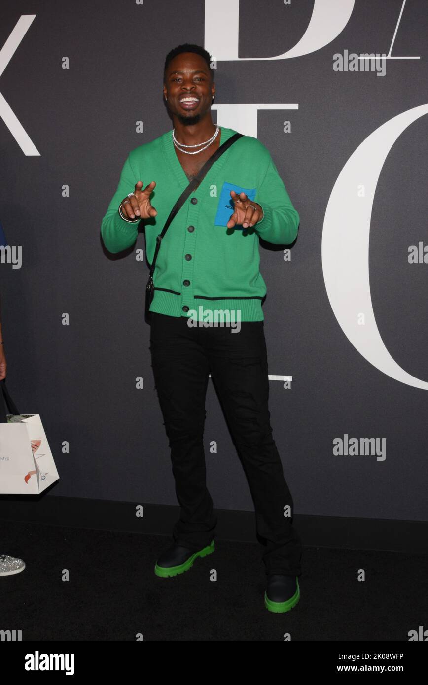 Johnell Young at the Bloomingdale's 150 x Harper's Bazaar ICONSparty in ...